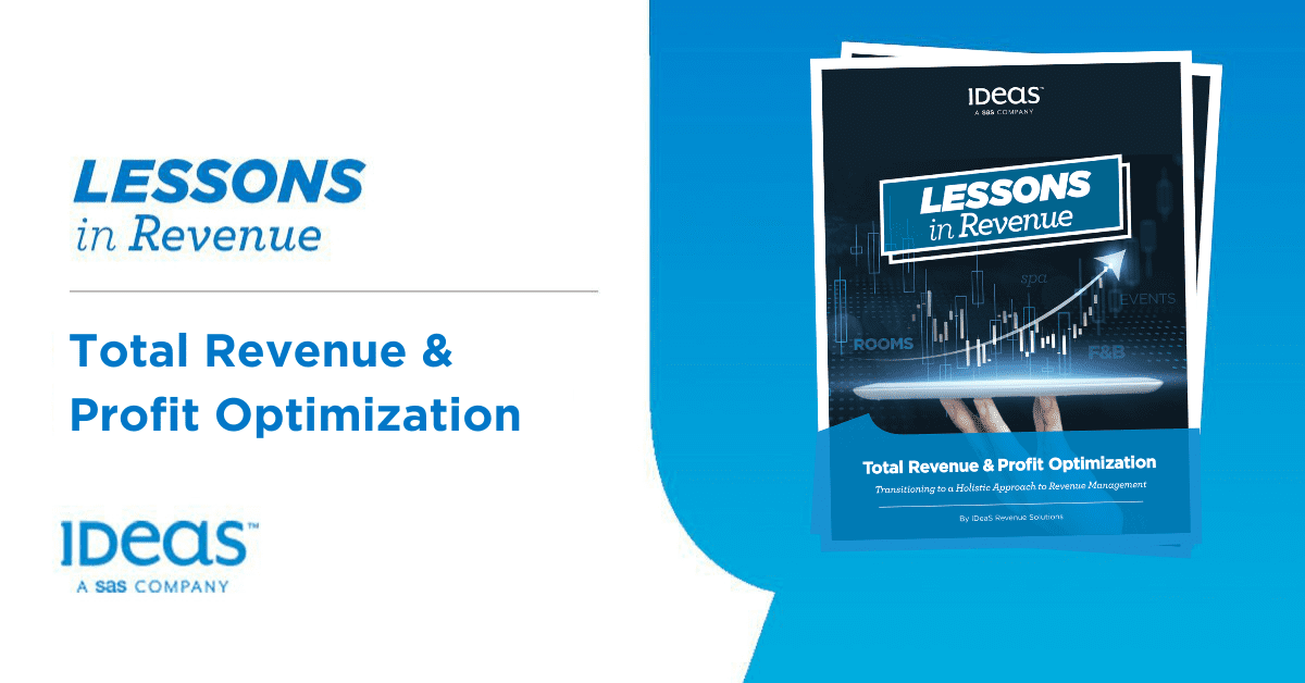 Lessons in Revenue: Total Revenue & Profit Optimization | IDeaS